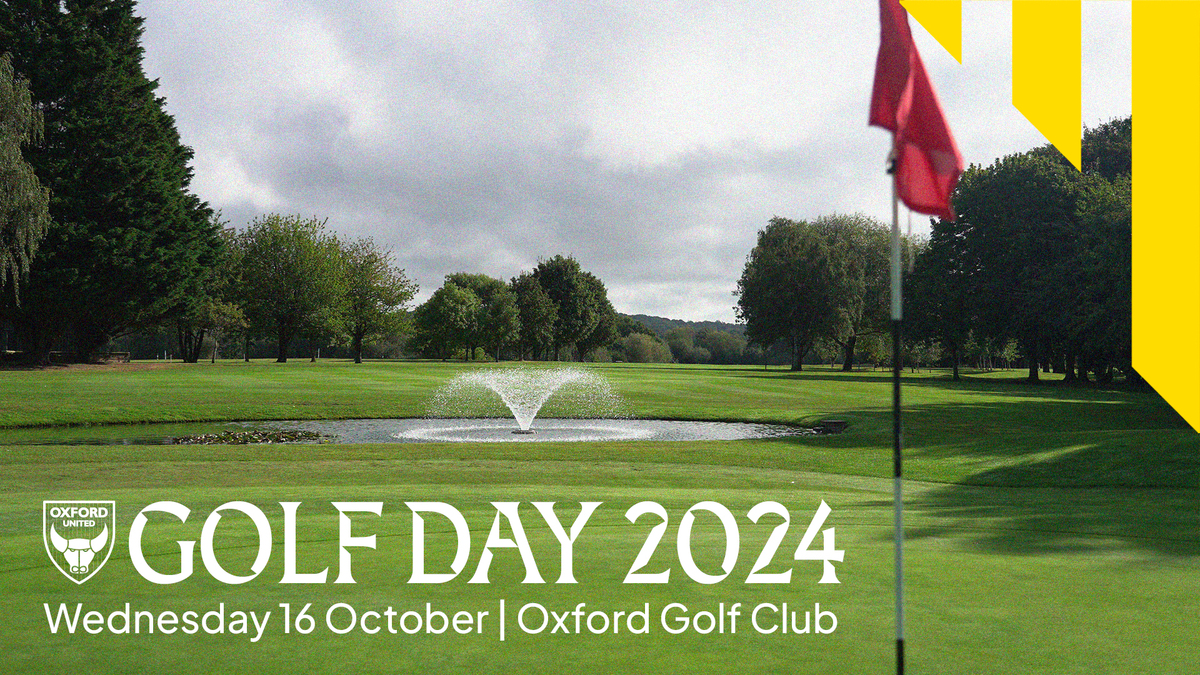 Golf Day 2024 Announced | Oxford United Football Club
